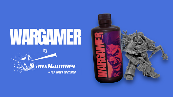 WARGAMER by FauxHammer | Shop now – Yes, That's 3D Printed